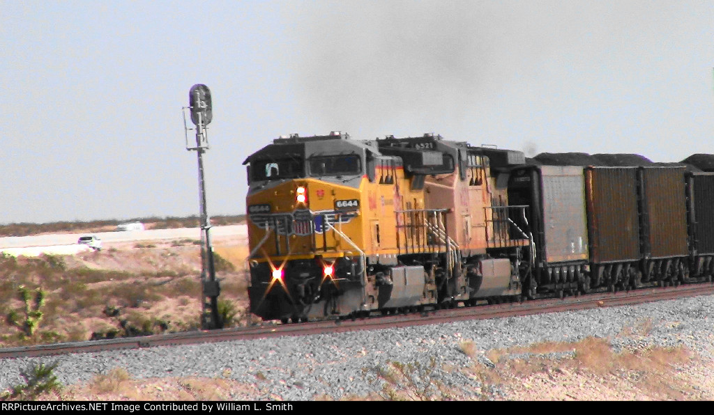 WB Loaded Unit Coal Frt at Erie NV W-Pshr -2